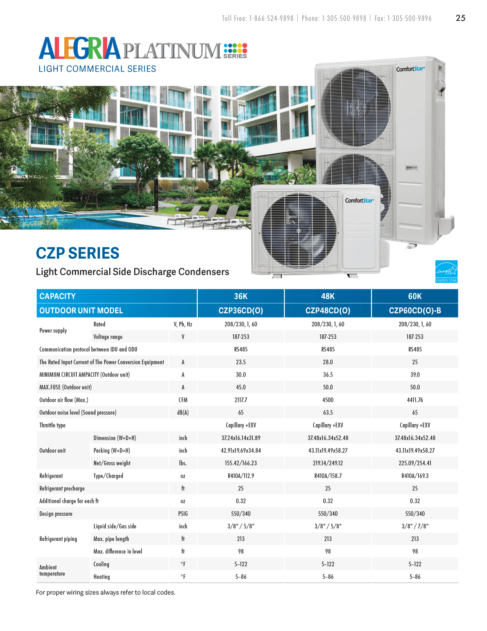PLATINUM LIGHT COMMERCIAL - ComfortStar - Air Conditioning & Heating ...