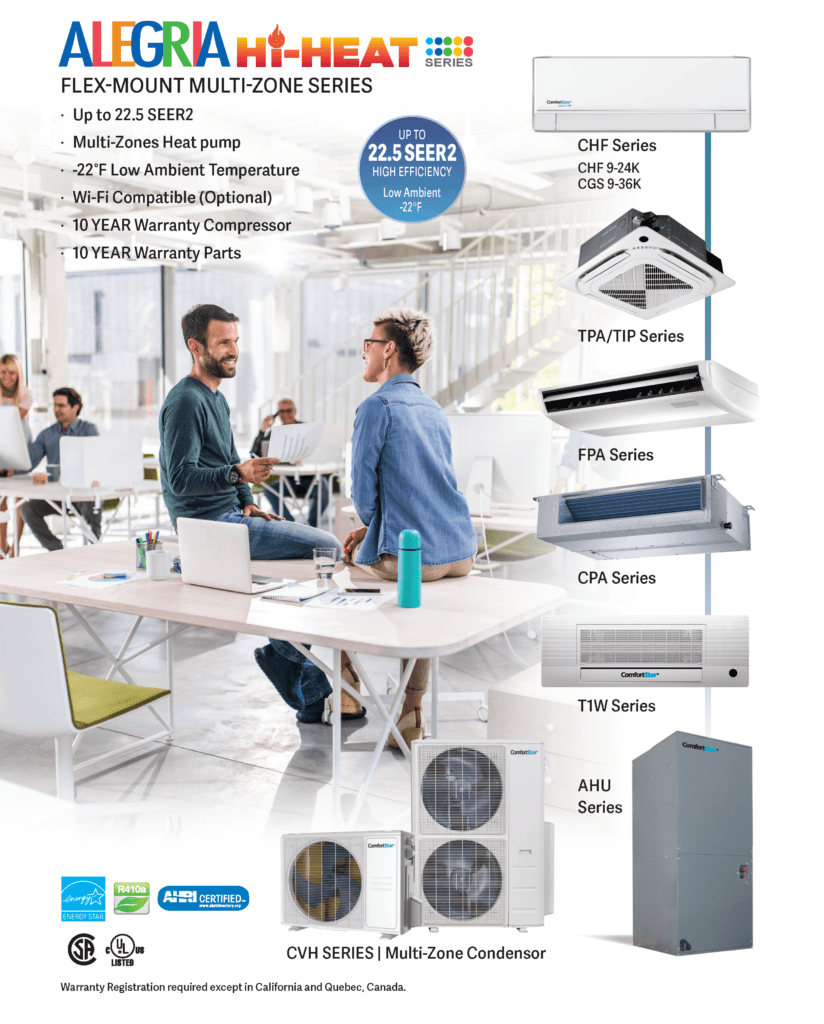 FLEX-MOUNT MULTIZONE - ComfortStar - Air Conditioning & Heating Products