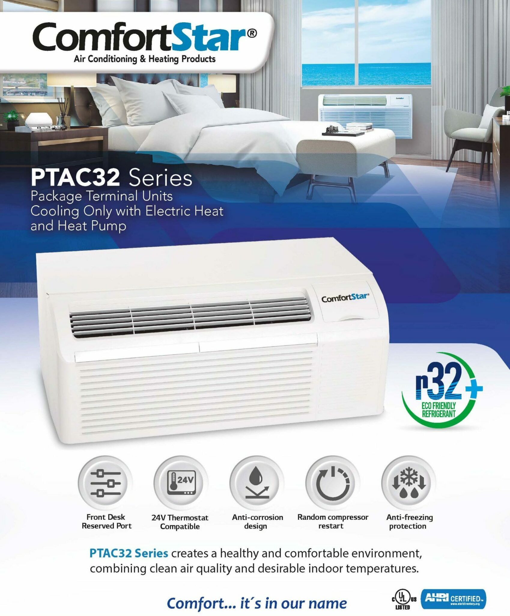 PTAC R32 SERIES - ComfortStar