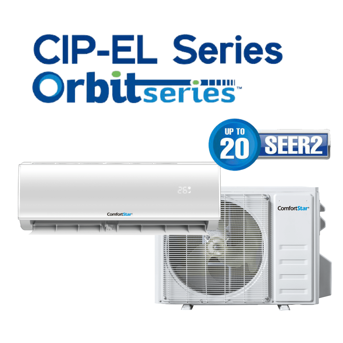 ComfortStar Orbit CIP-EL Series | High-Efficiency Mini-Split