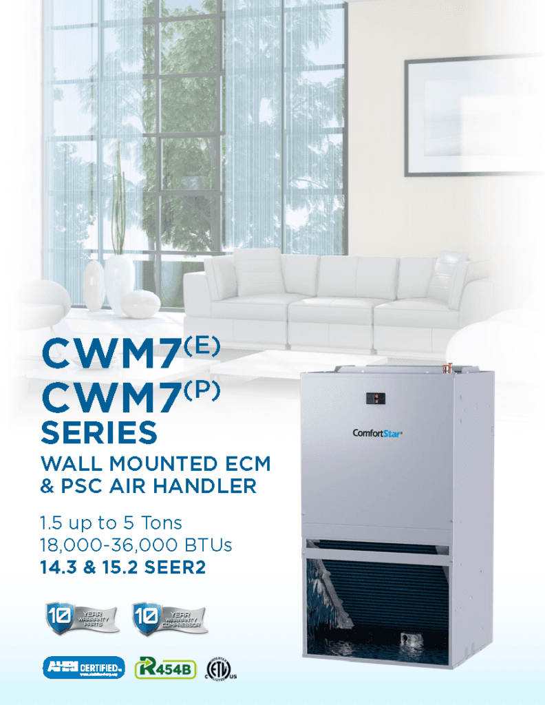 BAR7 - R454B Cooling Only Condensing Units 1.5 to 5 Tons