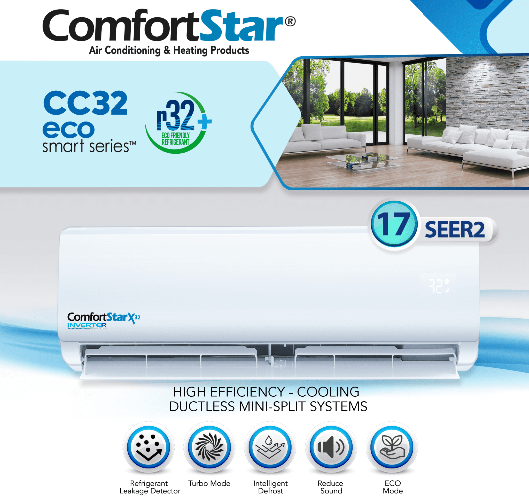 R32 ECO SMART SERIES CC32 SINGLE ZONE